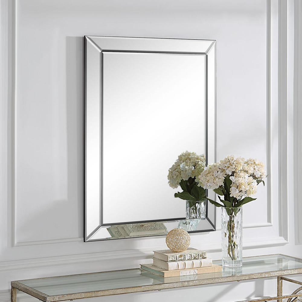 beveled mirrors large