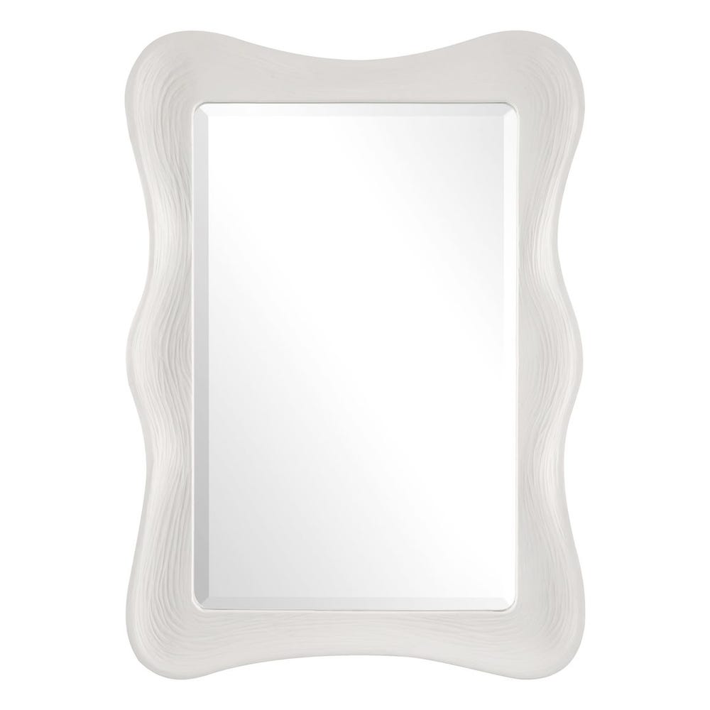 white rectangle mirror