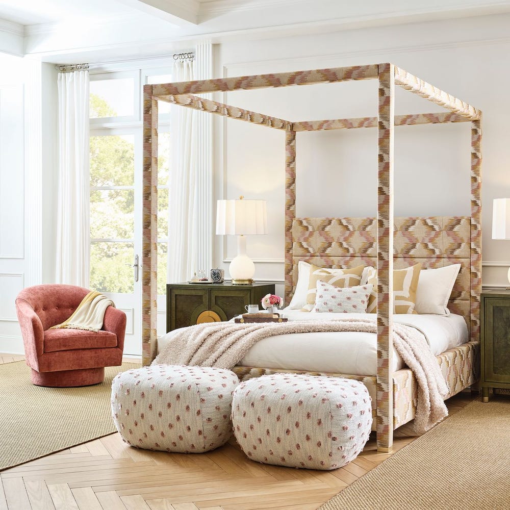 four poster ottoman